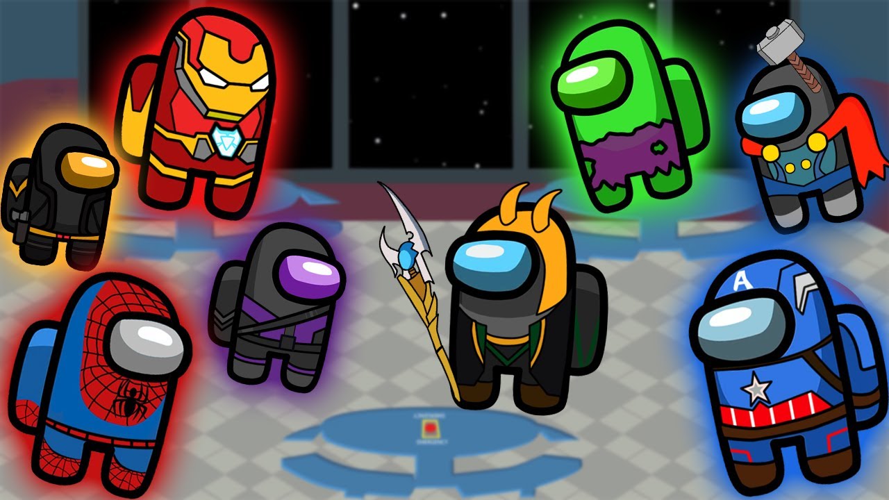 AMONG US : But With Avengers!!! [Animation] | Amongers | Avenger x ...