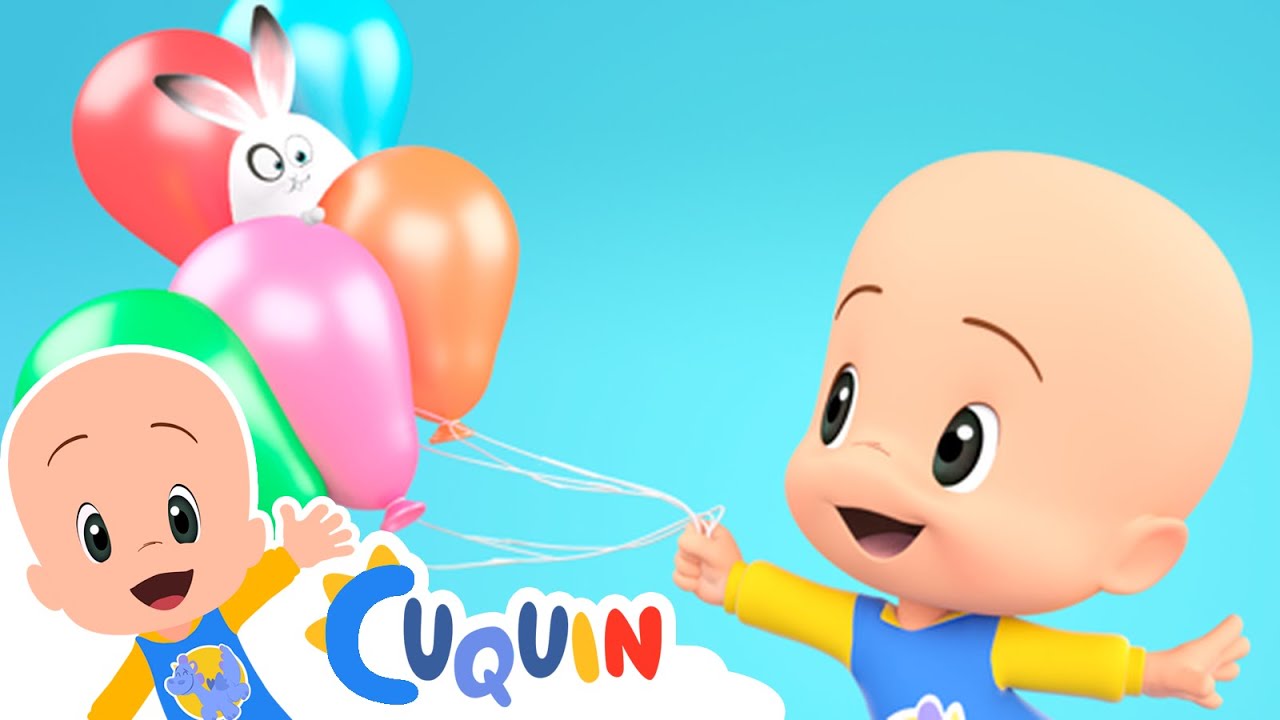 Cuquin's Balloons | Cuquin’s Red Ball | Learn the colors with Cuquin ...