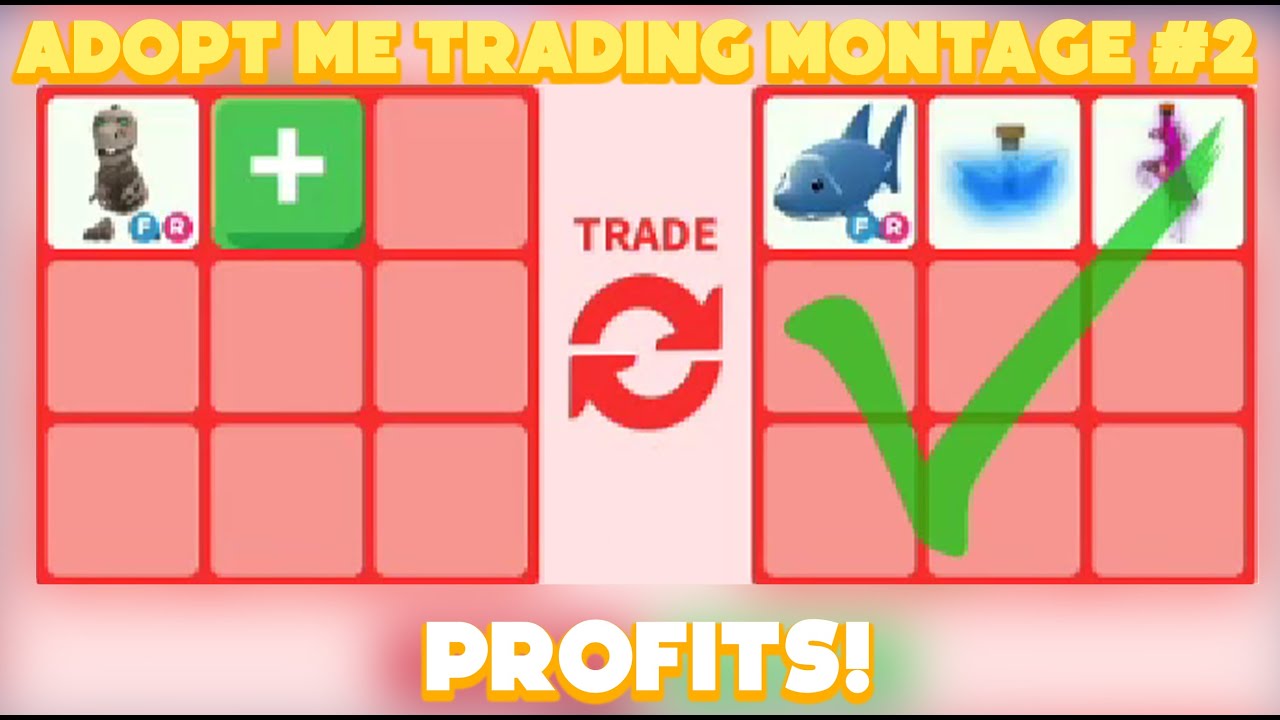 Adopt Me Trading Montage #2 | Profits - YouTube