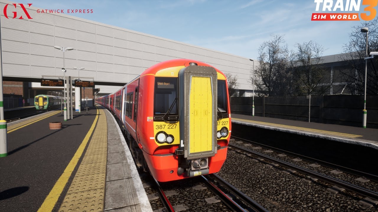 Train Sim World 3 - Riding the Class 387 (Gatwick Express) from London ...