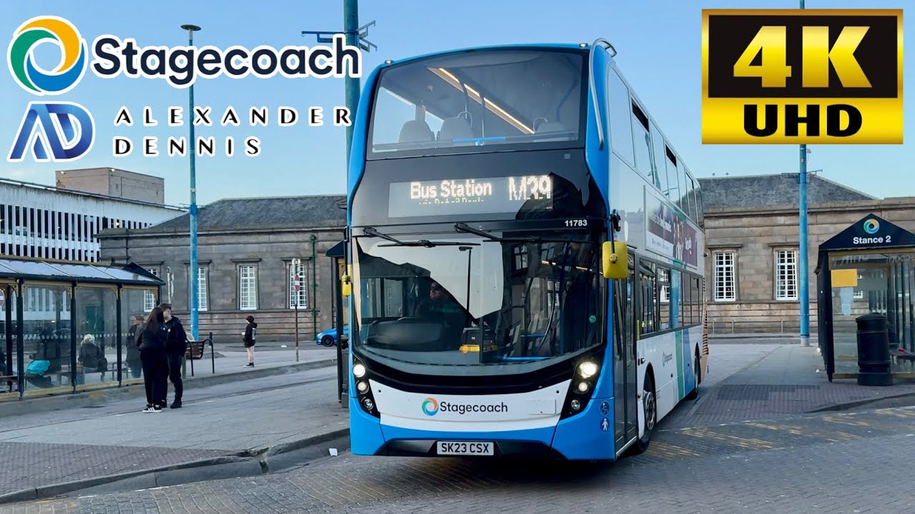 [Stagecoach Bus Highlands Bulebird: M39 Aviemore to Inverness, Tomatin ...