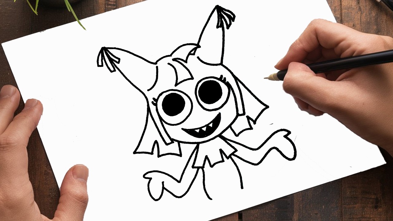 How to Draw Yatta | Dandy’s World – Step-by-Step Tutorial - YouTube