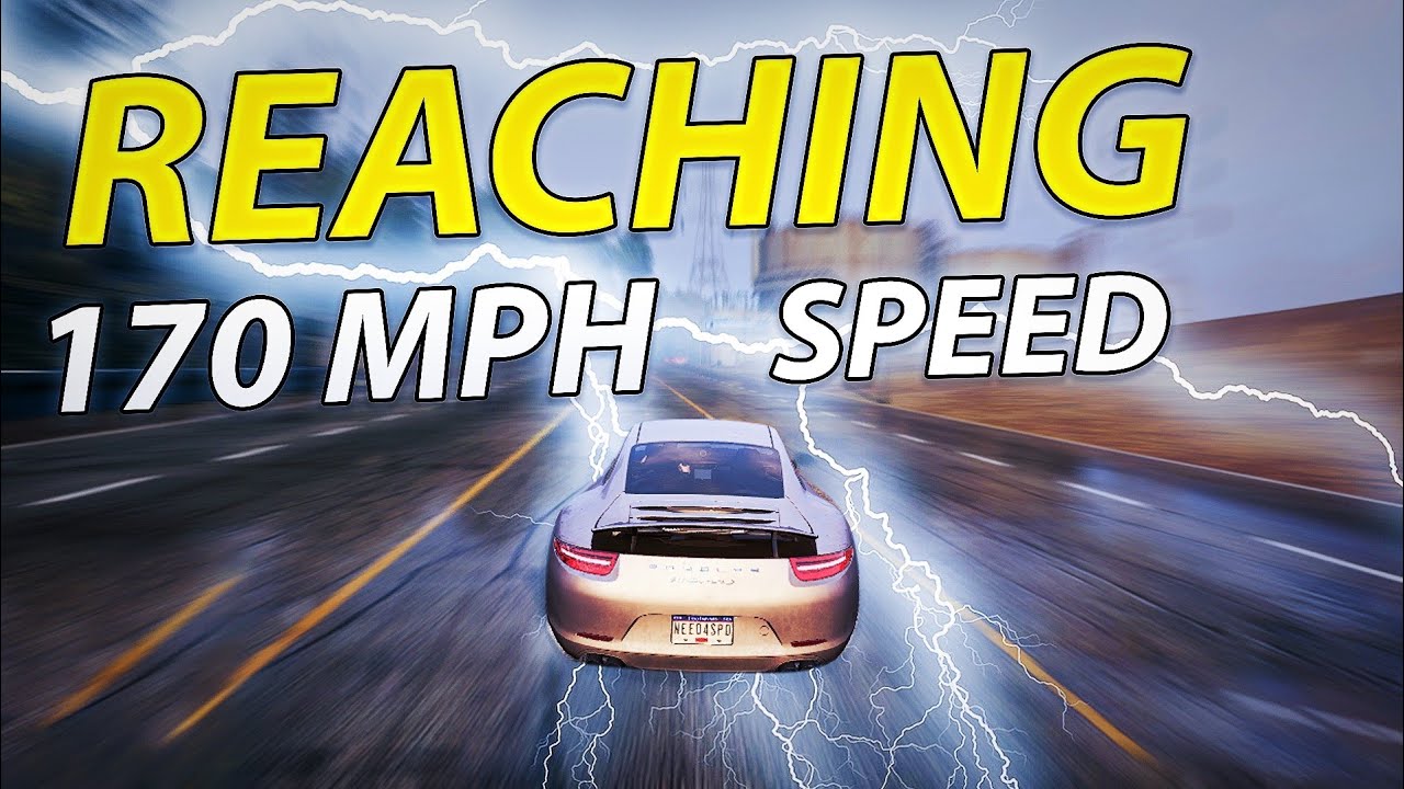 Need For Speed REACHING 170 MPH | 1080P FHD | GAMEPLAY #1 - YouTube