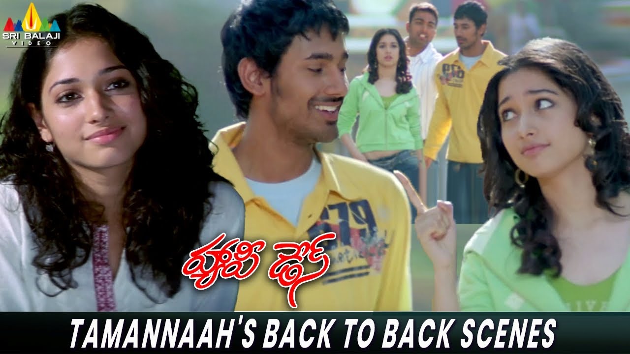 Tamannaah's Back to Back Scenes | Happy Days | Varun Sandesh | Gayatri ...