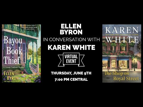 Ellen Byron in conversation with Karen White - YouTube