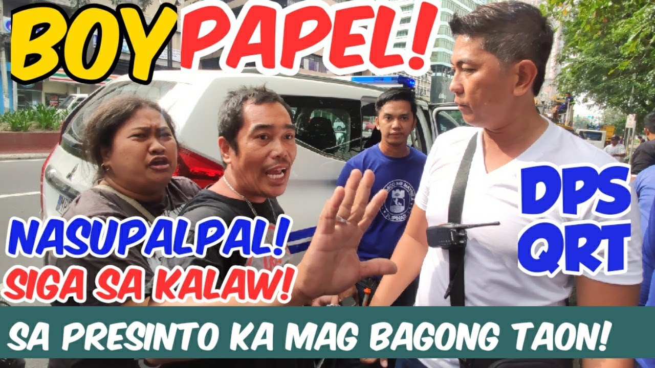 SIGA? BOY PAPEL DINAMPOT!! ASAWA AGAW EKSENA SA KALAW | NA SUPALPAL KA ...