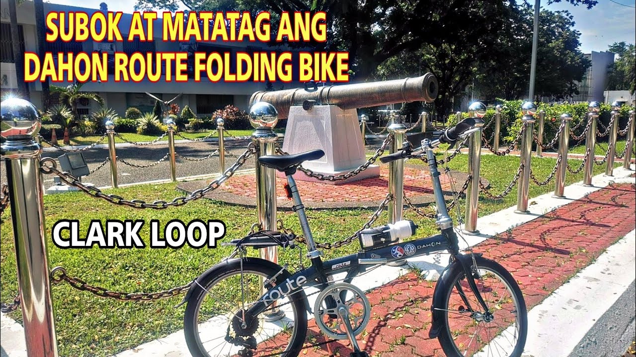CLARK LOOP | DAHON ROUTE JAPAN SURPLUS FOLDING BIKE - YouTube