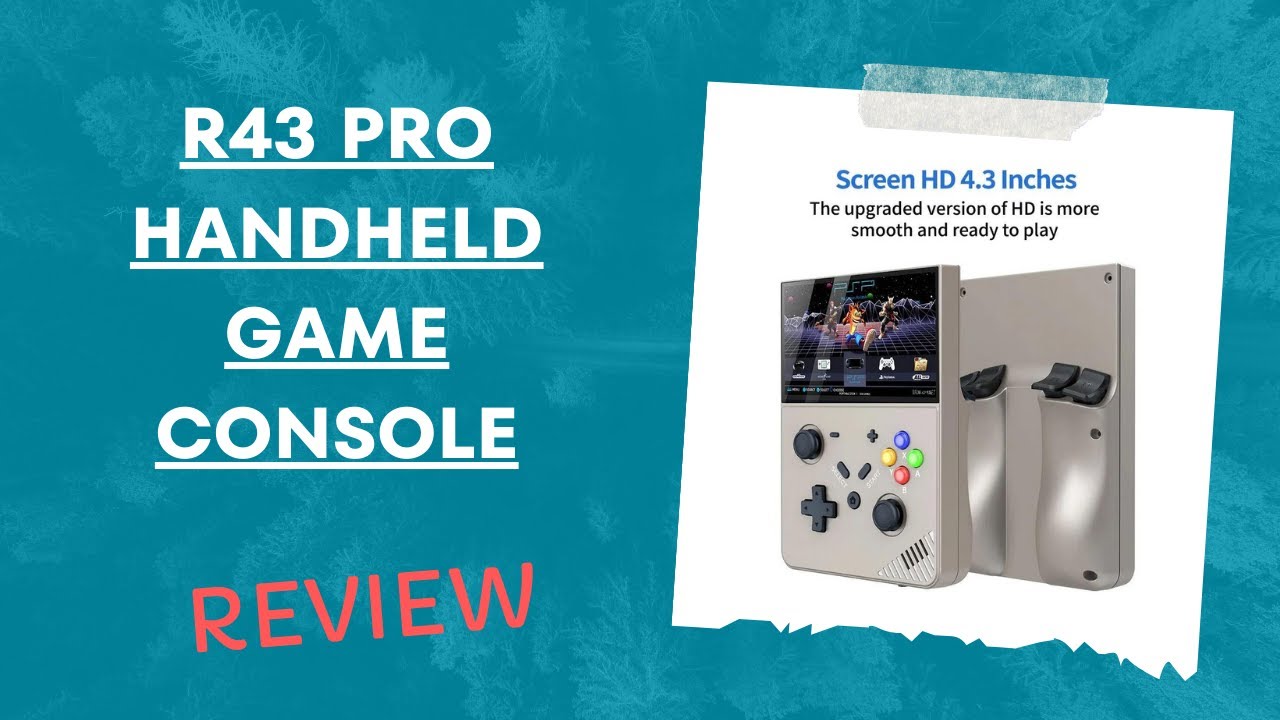 Why I Choose the R43 Pro handheld game console over other ptions - YouTube
