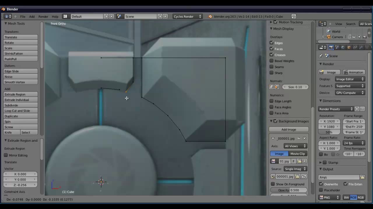 Portal Companion cube modeling in Blender (Part 1) - YouTube