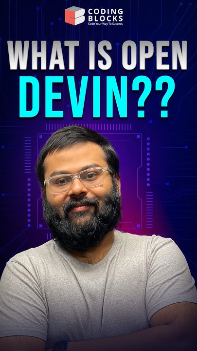 Open Devin Essentials Explained by Abhijeet Bhaiya! #code #codingblocks #devin #ai #opendevin ...