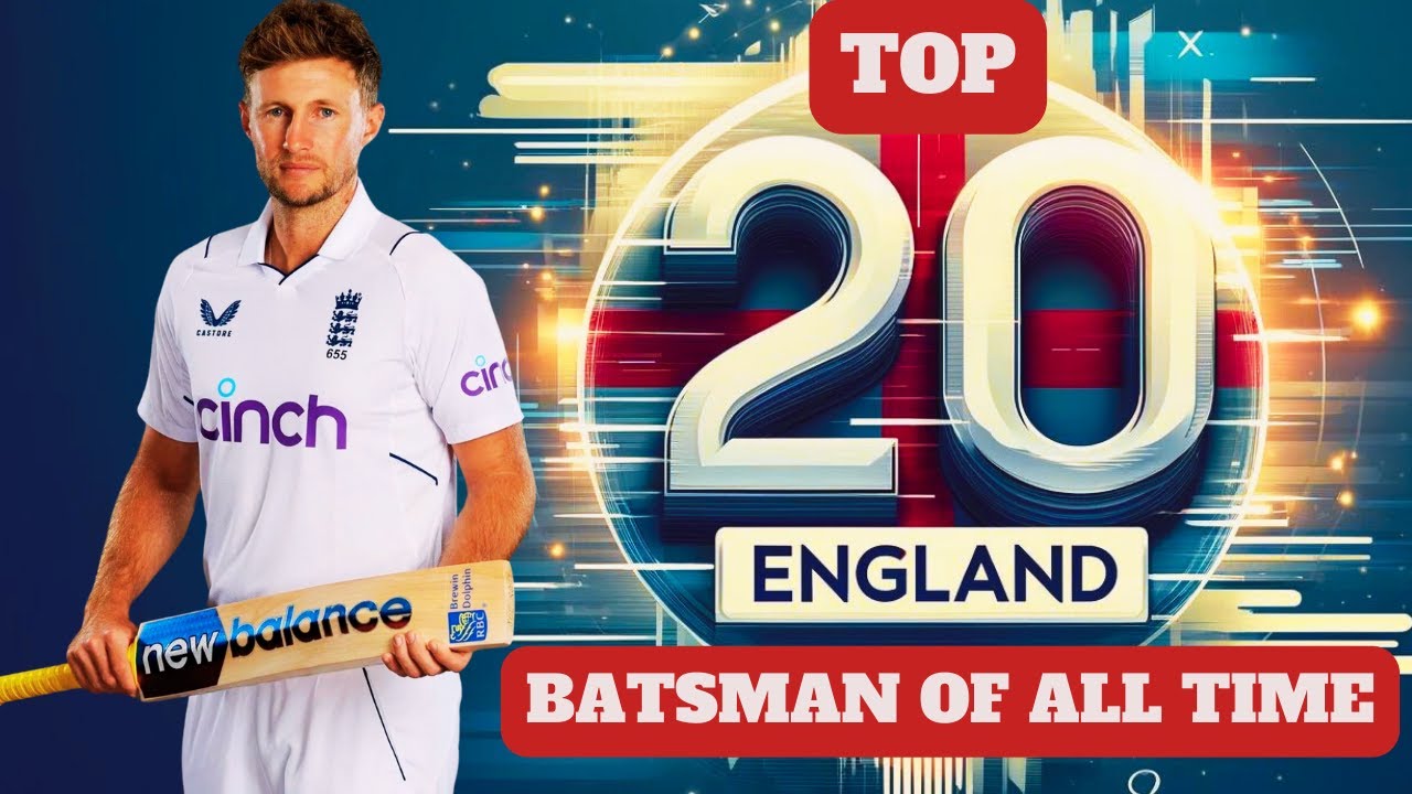 Ranking the Top 20 England Batsman of All time - YouTube