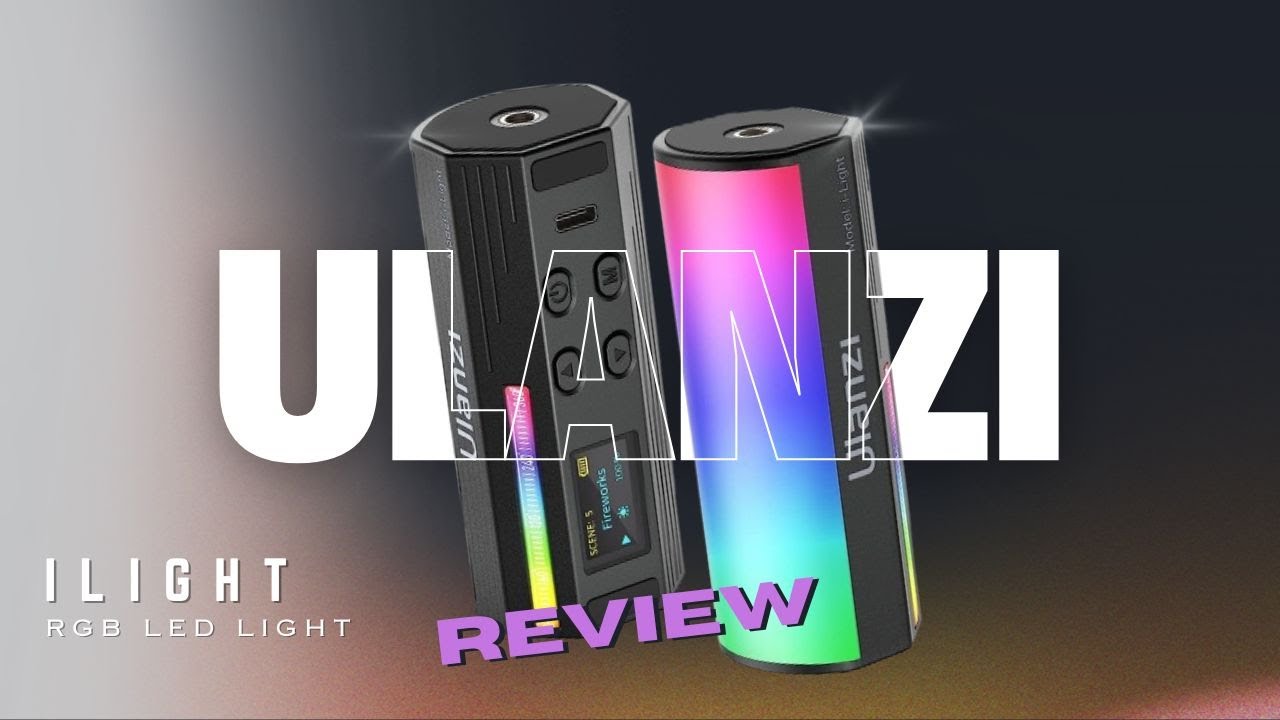 Ulanzi I-Light Review - A Pocket-Sized Budget RGB LED Light - YouTube