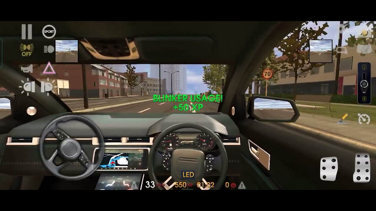 😎😎driving school simulator 3d 1 level with range rover in Paris 😎😎 ...