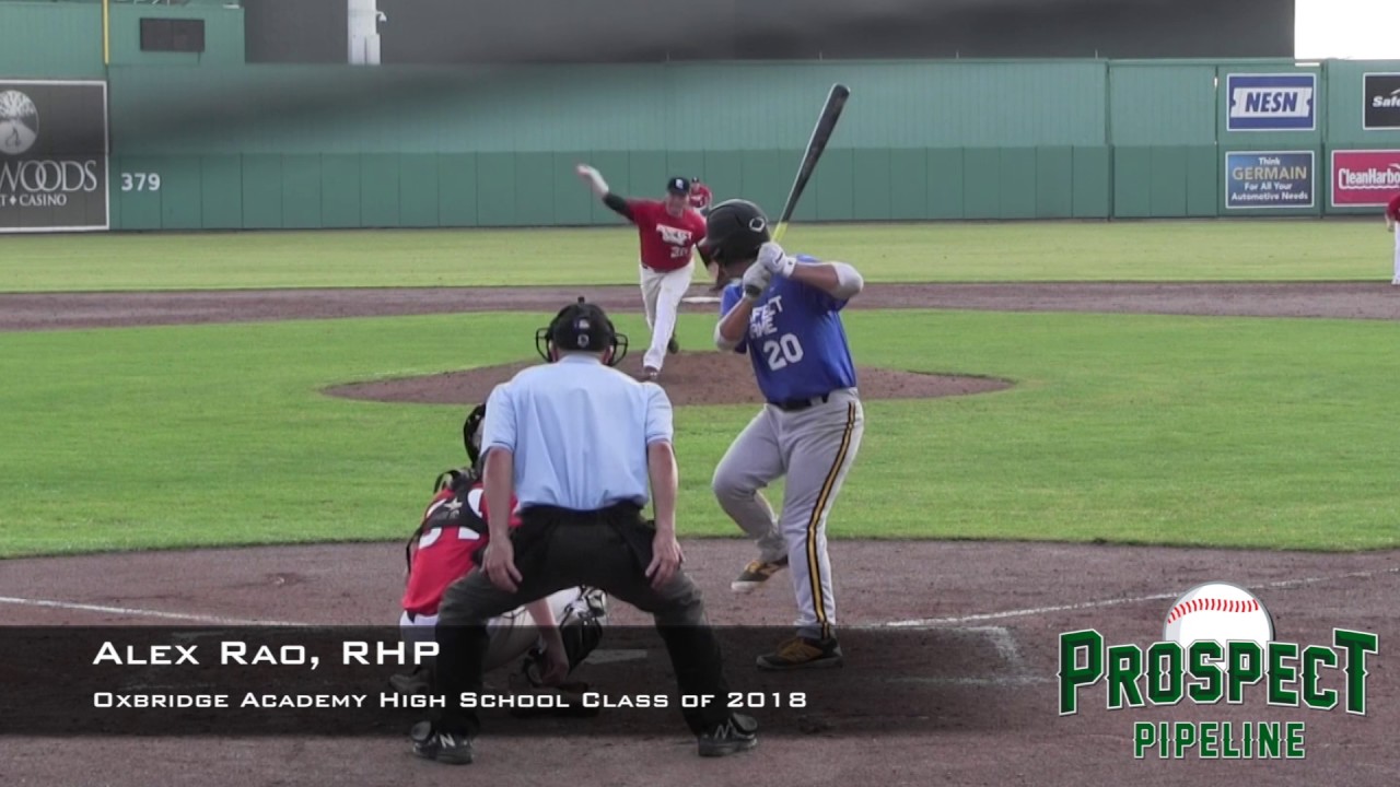 Alex Rao prospect video, RHP, 2 Oxbridge Academy High School Class of ...