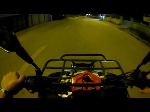 KANUNİ 125U OFFROAD ATV GECE KULANIM