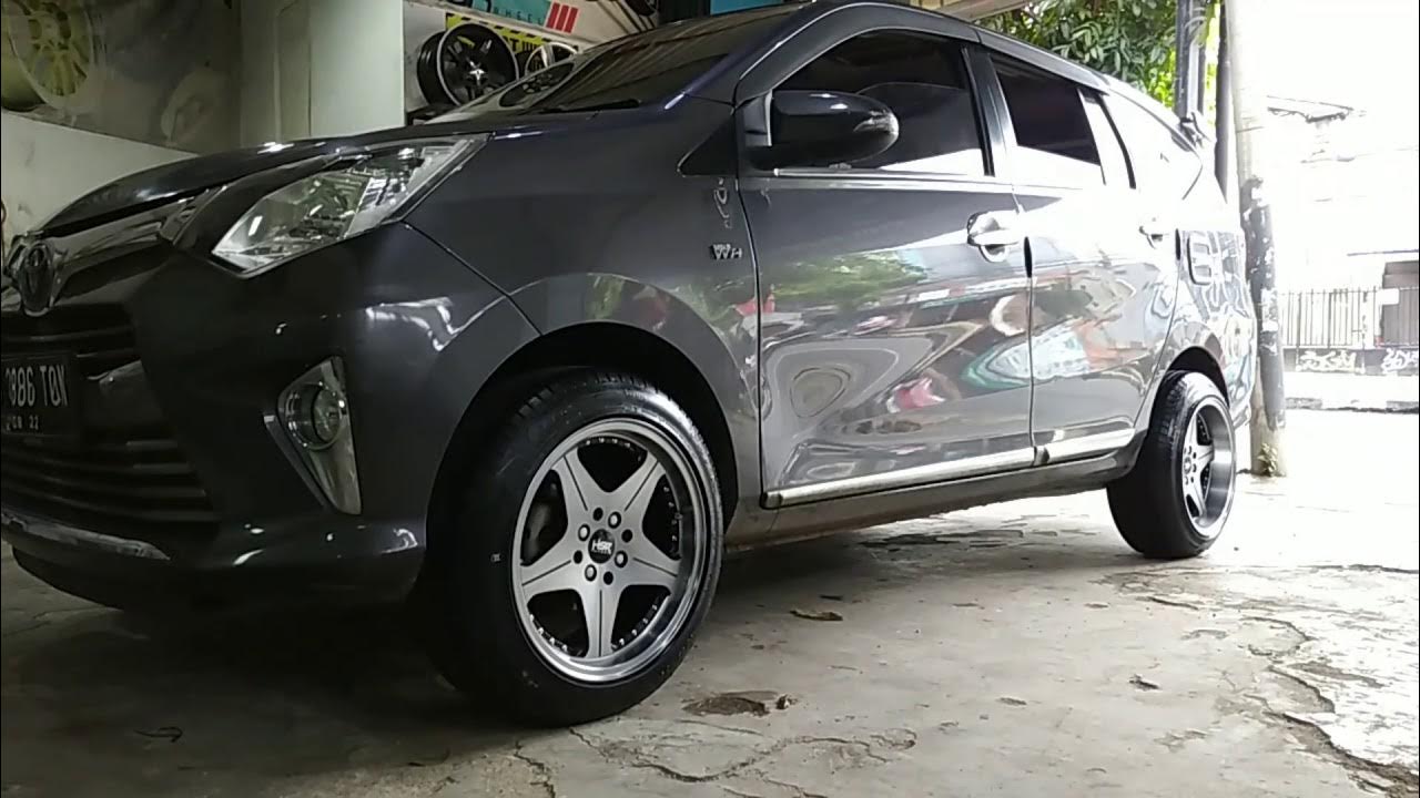 Modifikasi toyota calya pakai velg celong anambas hsr R16 - YouTube