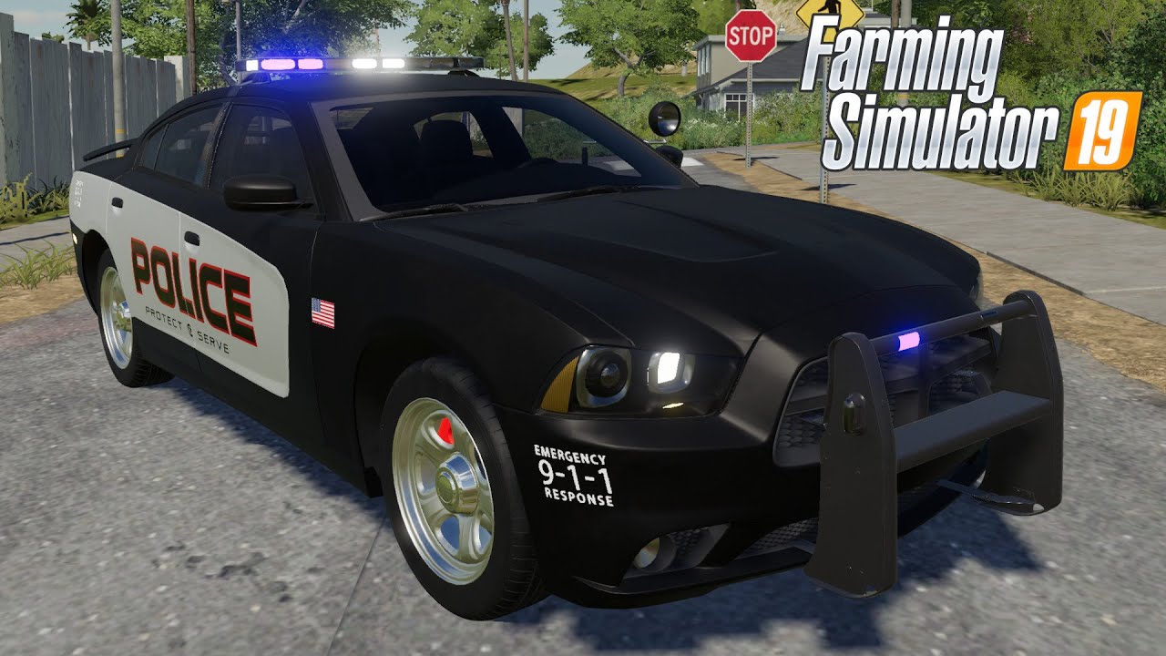 FS19 - Dodge Charger US POLICE INTERCEPTOR - CAR MOD DOWNLOAD LINK for ...