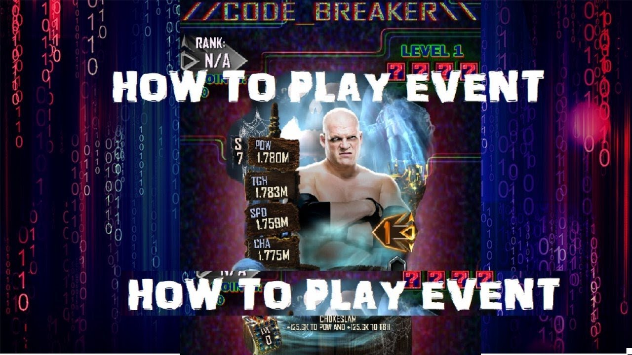 WWE SUPERCARD CODE BREAKER - YouTube