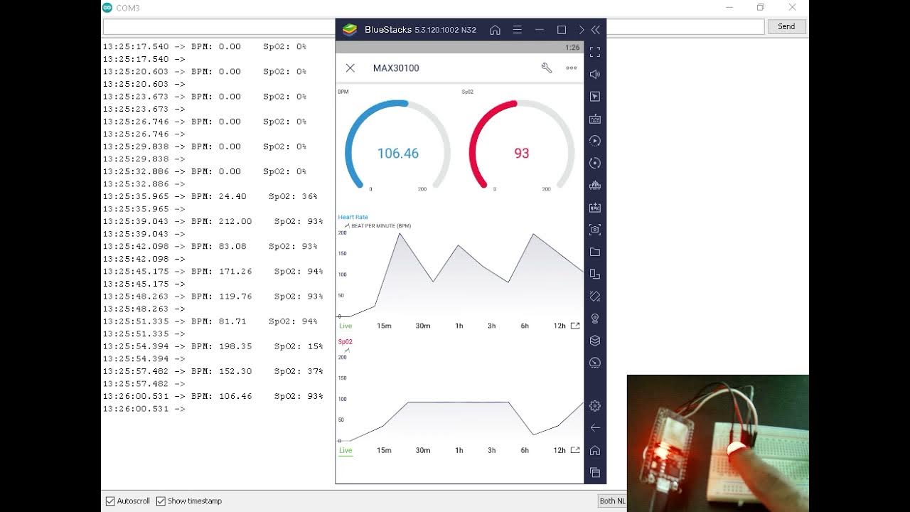 Health Monitoring System using Esp32 & Blynk App - YouTube