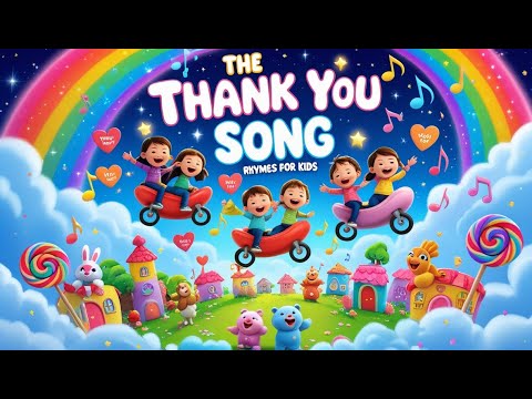 The Thank You Songs for Kids Nursery Rhymes & Good Manners Song for ...
