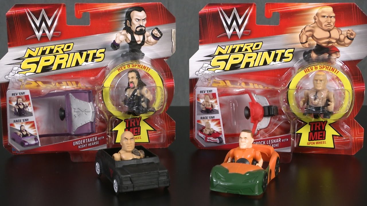WWE Nitro Sprints Brock Lesnar, John Cena, The Rock & Undertaker from ...