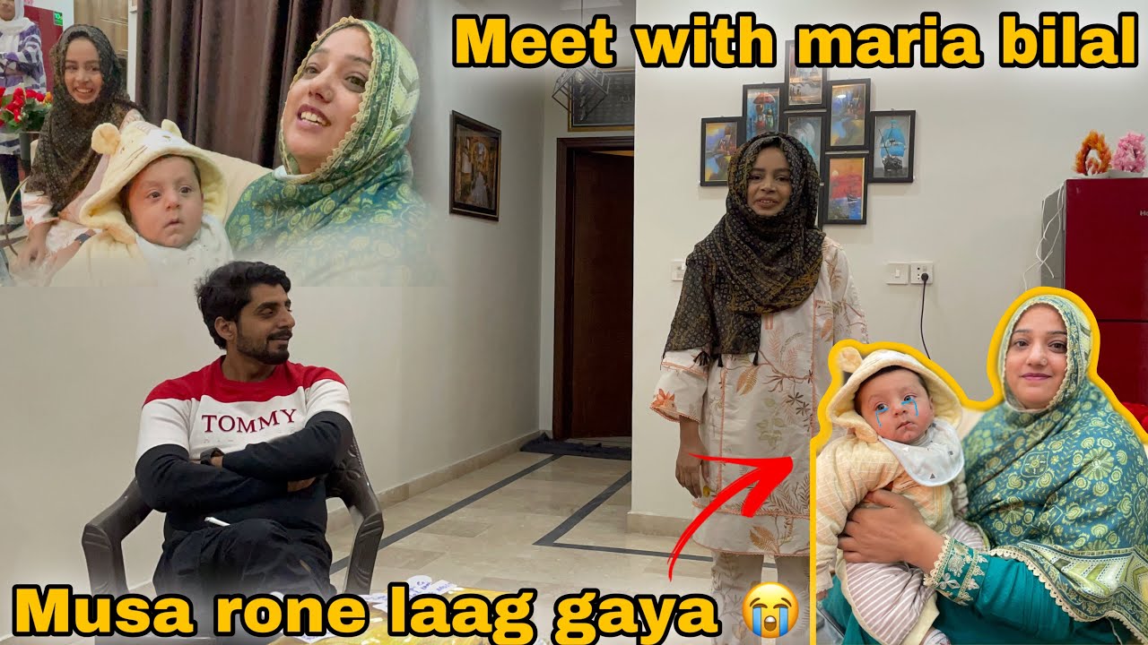 Meet with Maria bilal || Moosa Ronay lag gya - YouTube