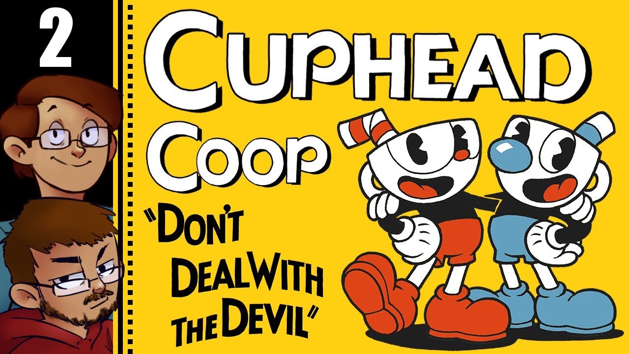 Let's Play Cuphead Co-op Part 2 - Treetop Trouble - YouTube