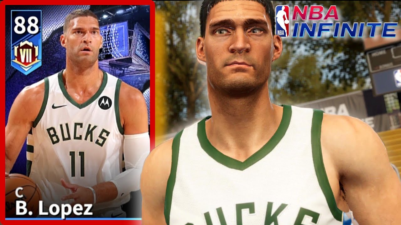 FULL BUILD BROOK LOPEZ IS THE PAINT BEAST IN NBA Infinite 3v3 Ranked ...