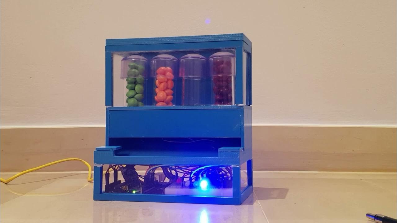 Automatic Pill Dispenser electronically controlled - YouTube