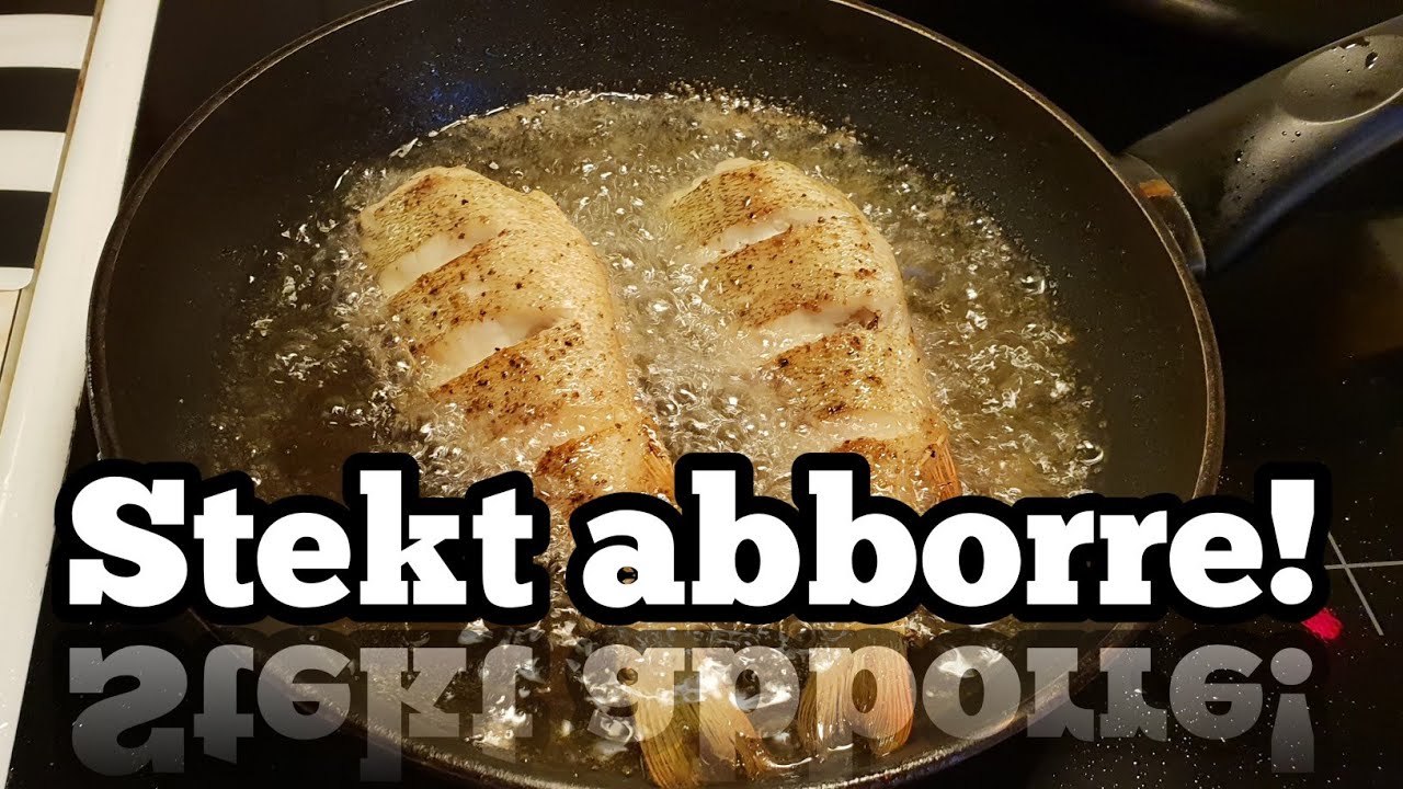 STEKT ABBORRE - Kolla hur jag steker borren. Blir GRYMT gott! - YouTube