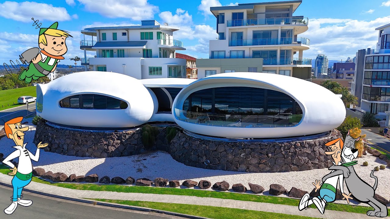 George Jetson's 5 million dollar Australian house... - YouTube