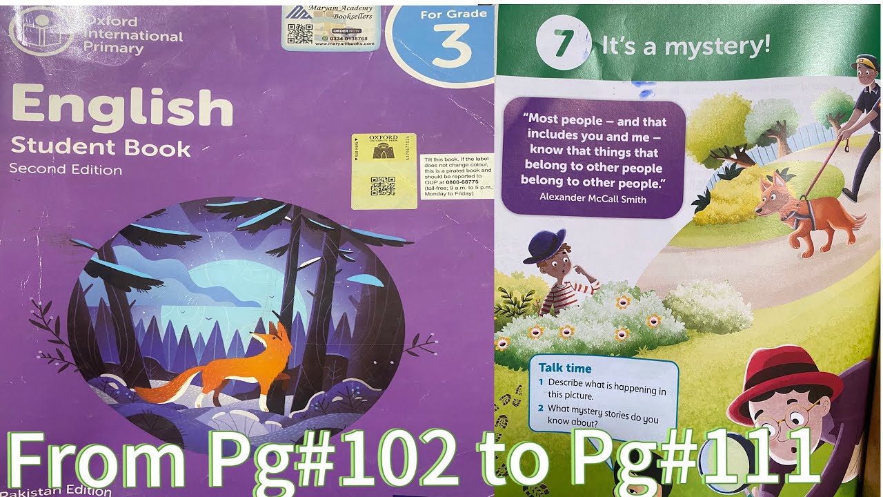 Oxford International Primary English/Student Book/Grade#3/Unit#7 ...