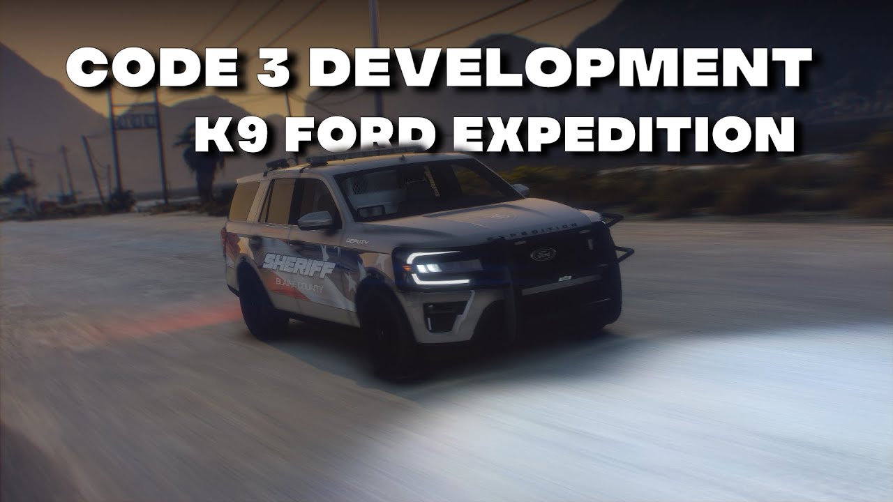 K9 Ford Expedition | LEO Showcase | Model by: Code 3 Development | [4K] - YouTube