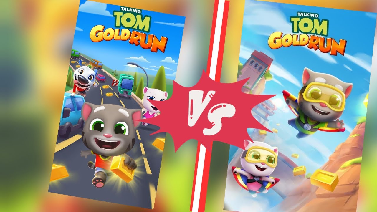 Talking Tom Run / Game Play - YouTube