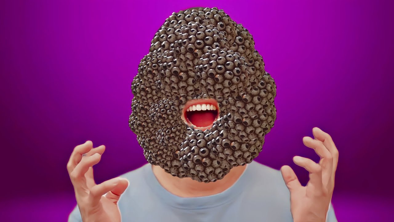 How to remove 😱 trypophobia big surgery infected of face | ASMR ...