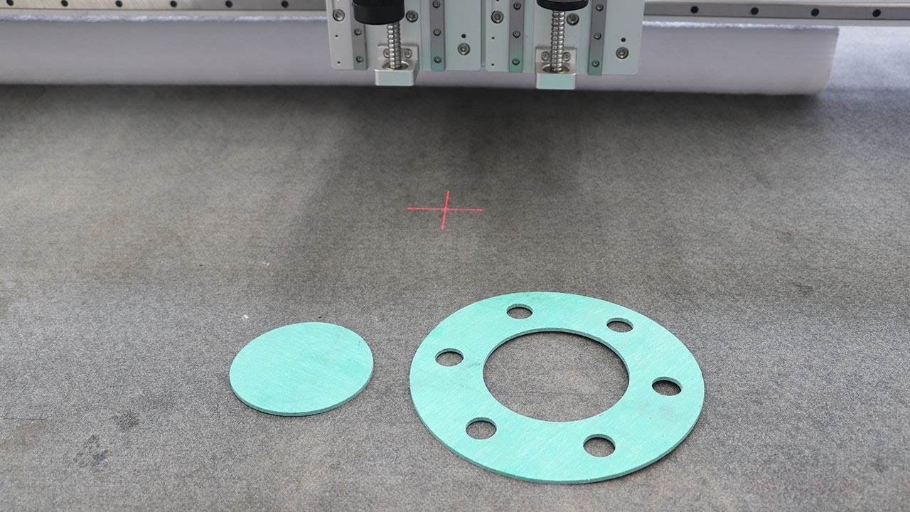 CNC Gasket Cutting Machine - YouTube