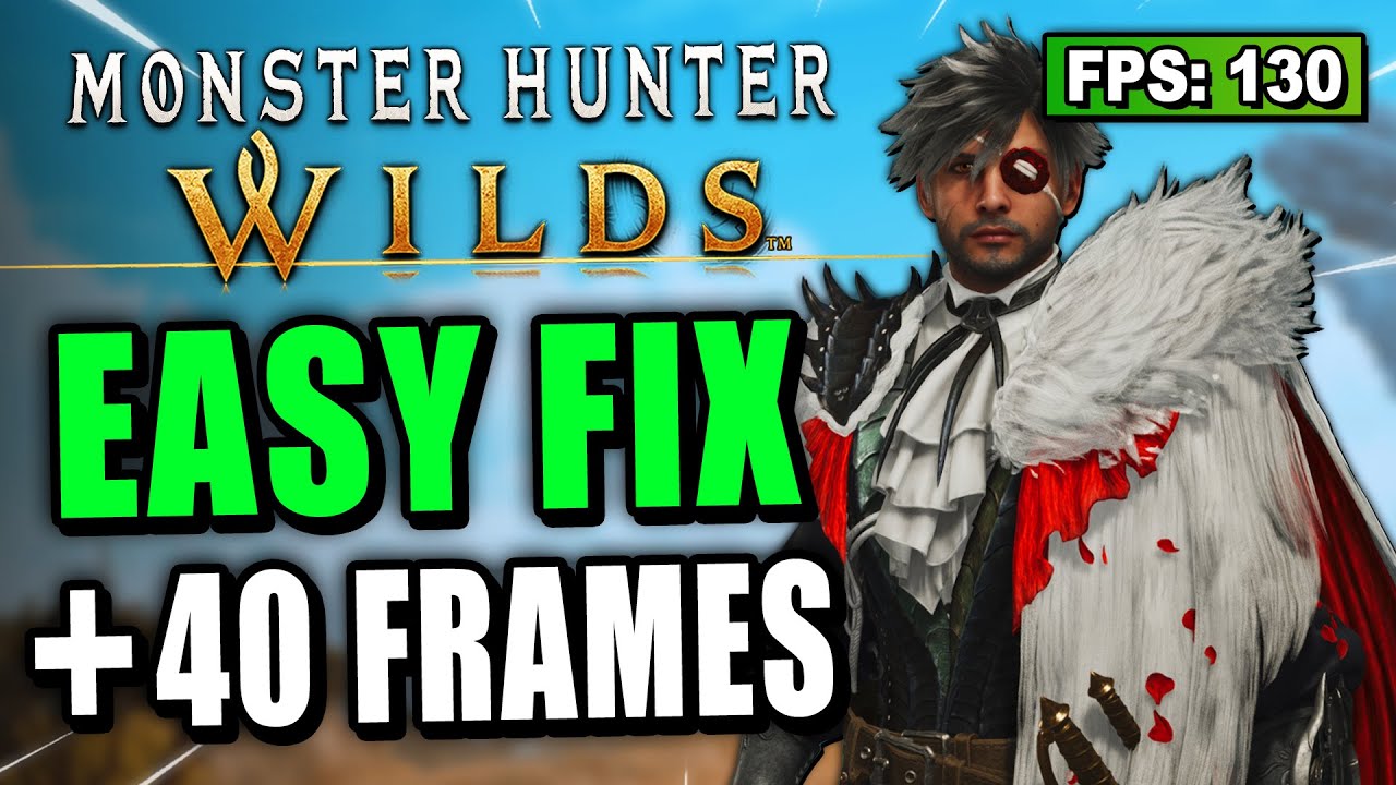 Monster Hunter Wilds - How to BOOST FPS and Increase Performance / STOP ...