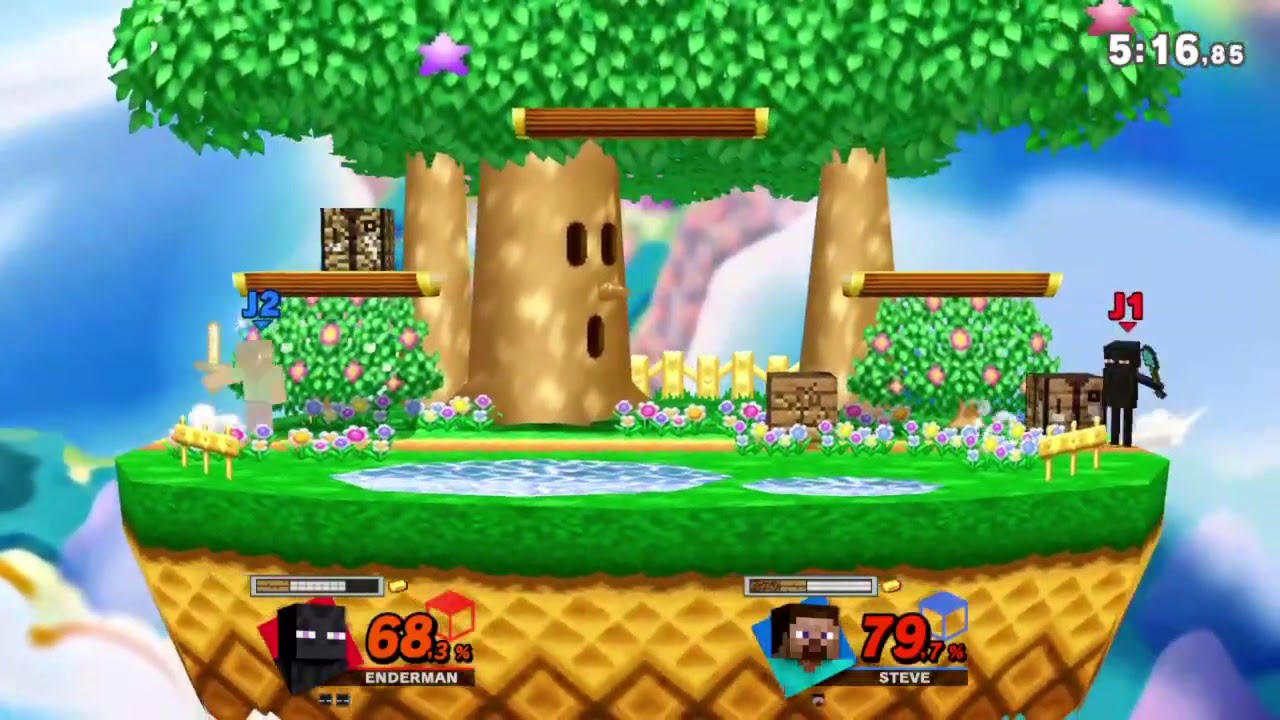 SMASH BROS ULTIMATE STEVE COMBO COMPILATION #1 - YouTube