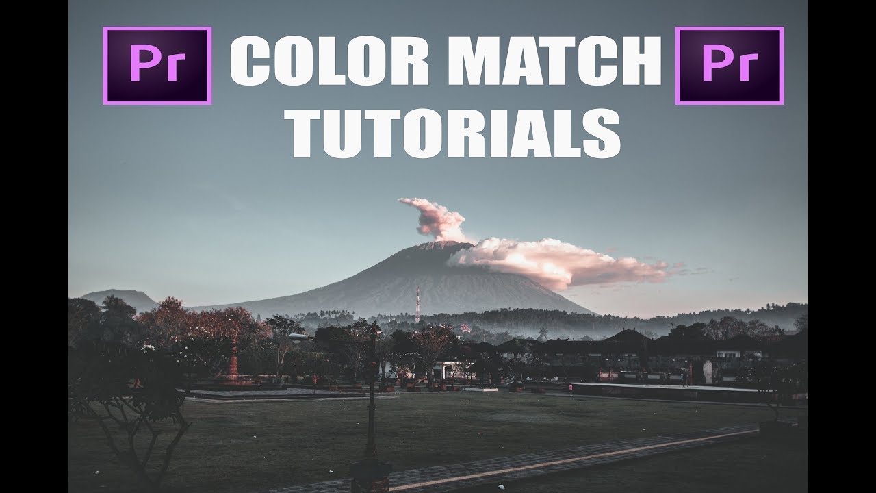 Tutorial Color Match Di Adobe Premiere - YouTube