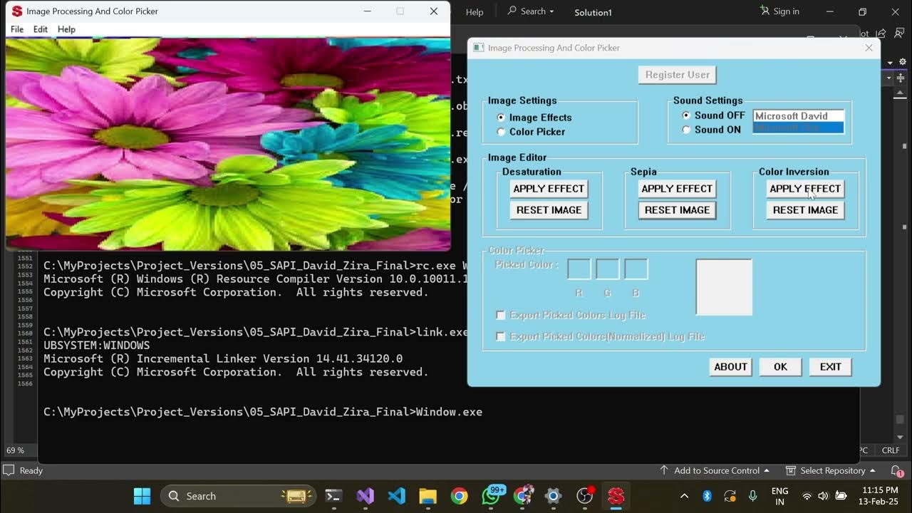 Image Processing And Color Picker - YouTube
