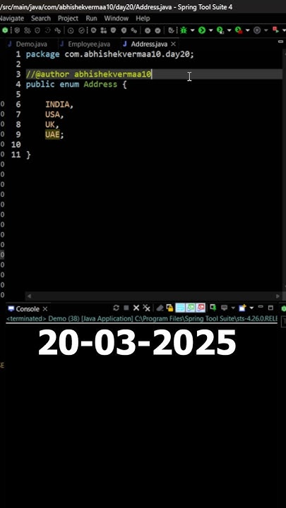 Day-79: How to serialize Enums in Java #shorts #java - YouTube