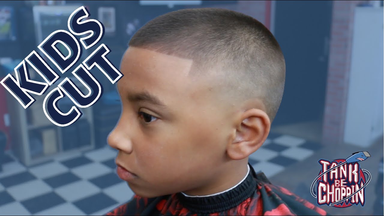 Taper Fade Haircut For Kids
