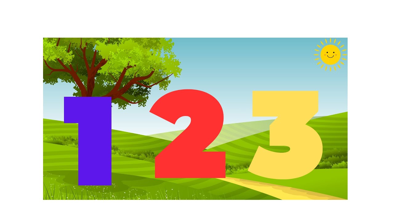 LEARN NUMBERS up to 10 for preschool and Kindergarten | Counting for ...