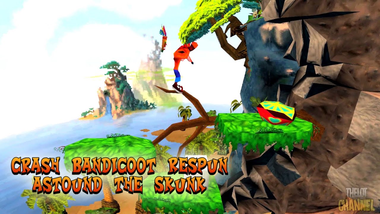 ASTOUND THE SKUNK - CRASH BANDICOOT RESPUN LEVEL 3 - YouTube