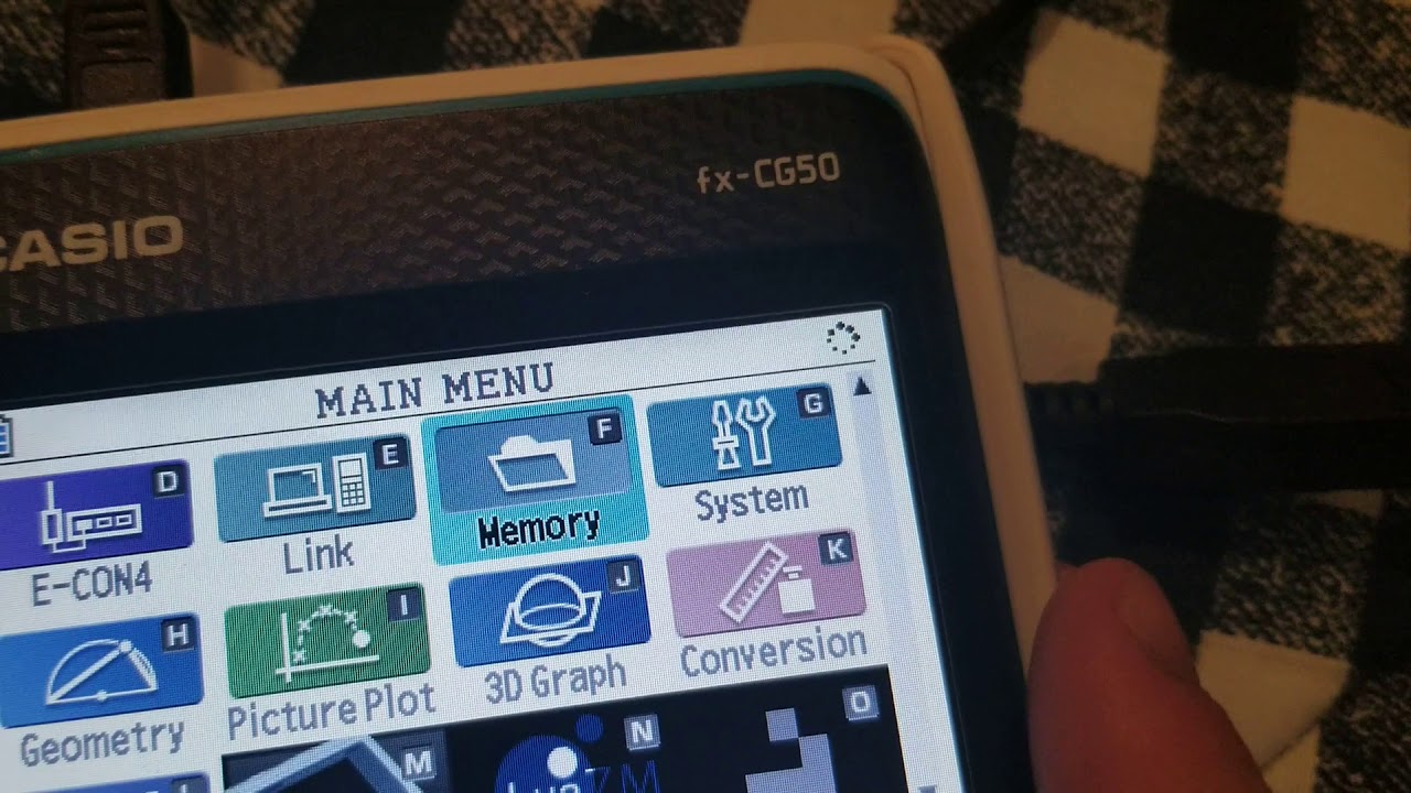 How to Transfer Files from a Computer to a Casio Prizm - YouTube