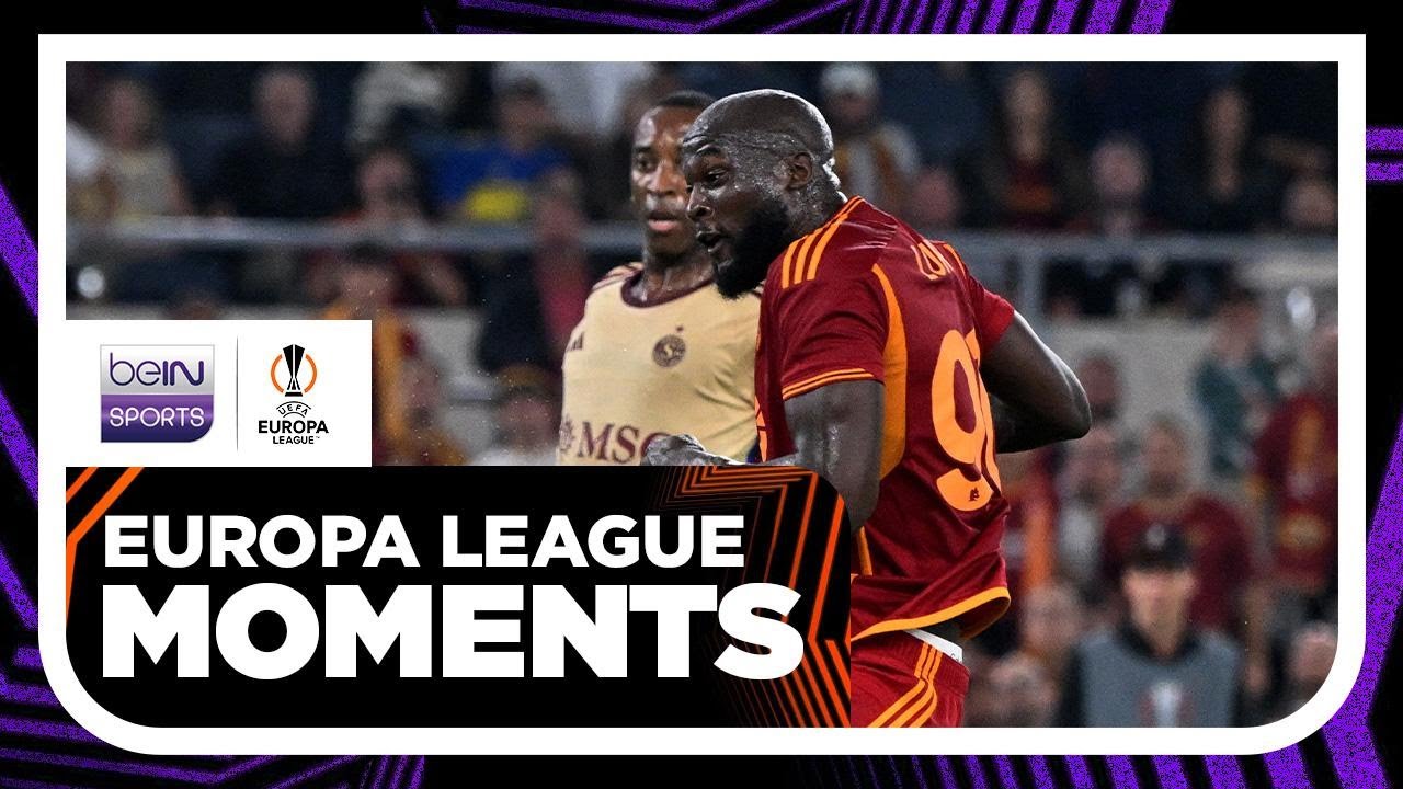 Lukaku scores in 13th SUCCESSIVE UEL game vs Servette 🔥 | UEL 23/24 ...