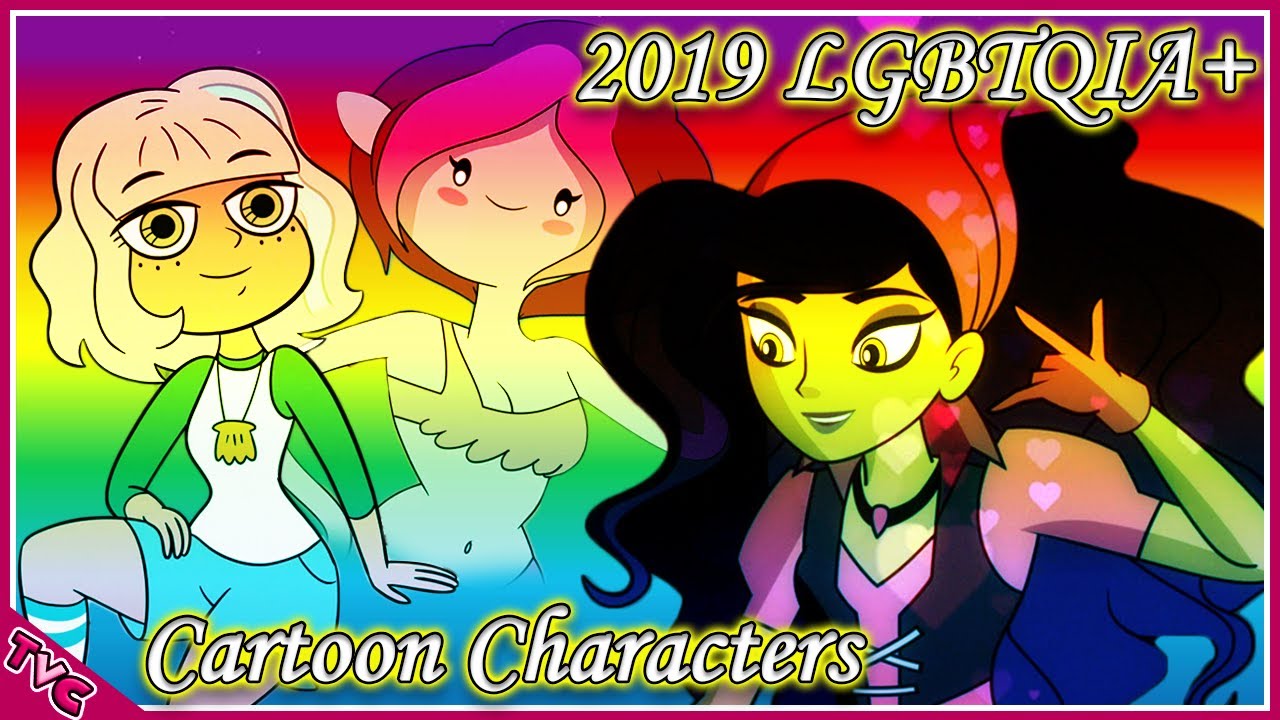 2019 LGBTQIA+ Cartoon Characters! - YouTube