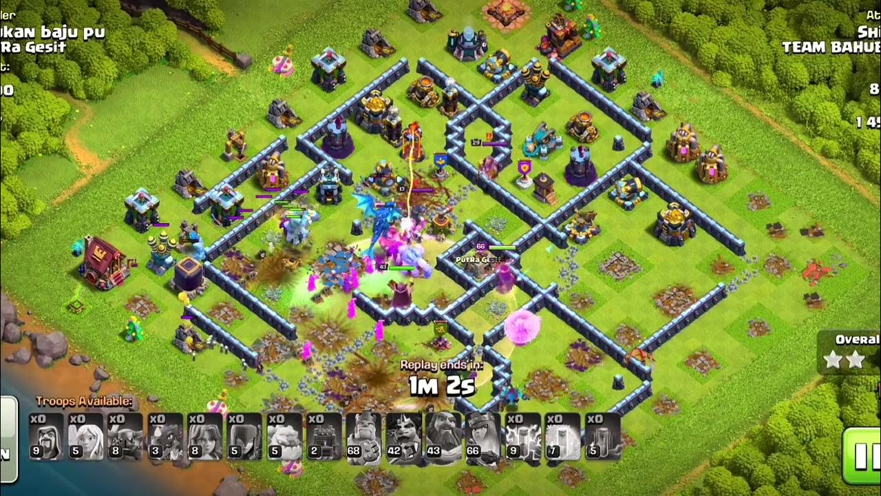 town hall 13 attack strategy || best th13 attack || clash of clans - YouTube