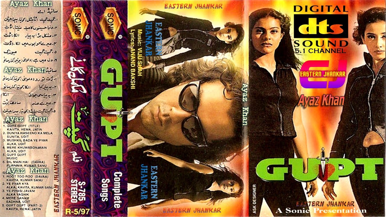 Gupt Gupt Title ~ DTS DIGITAL SOUND ~ SONIC STEREO ~ COMPLETE SONG'S ~ GUPT The Hidden Truth ...