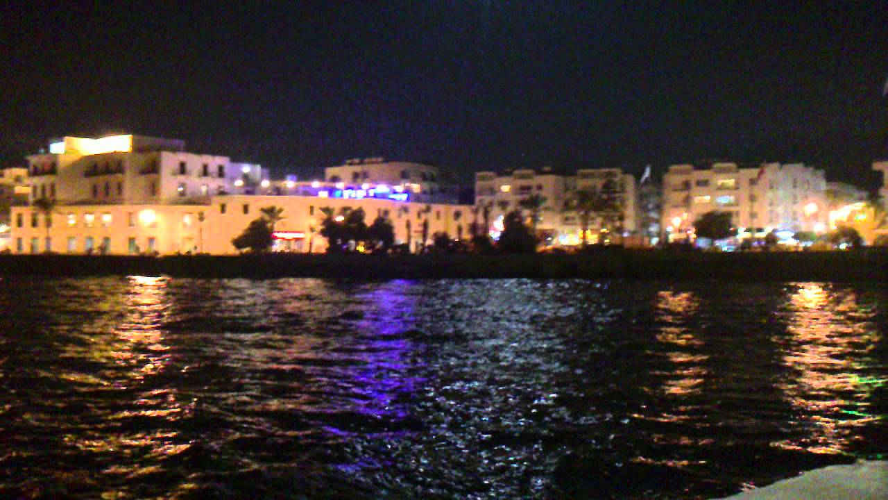 A night from kyrenıa-cyprus - YouTube